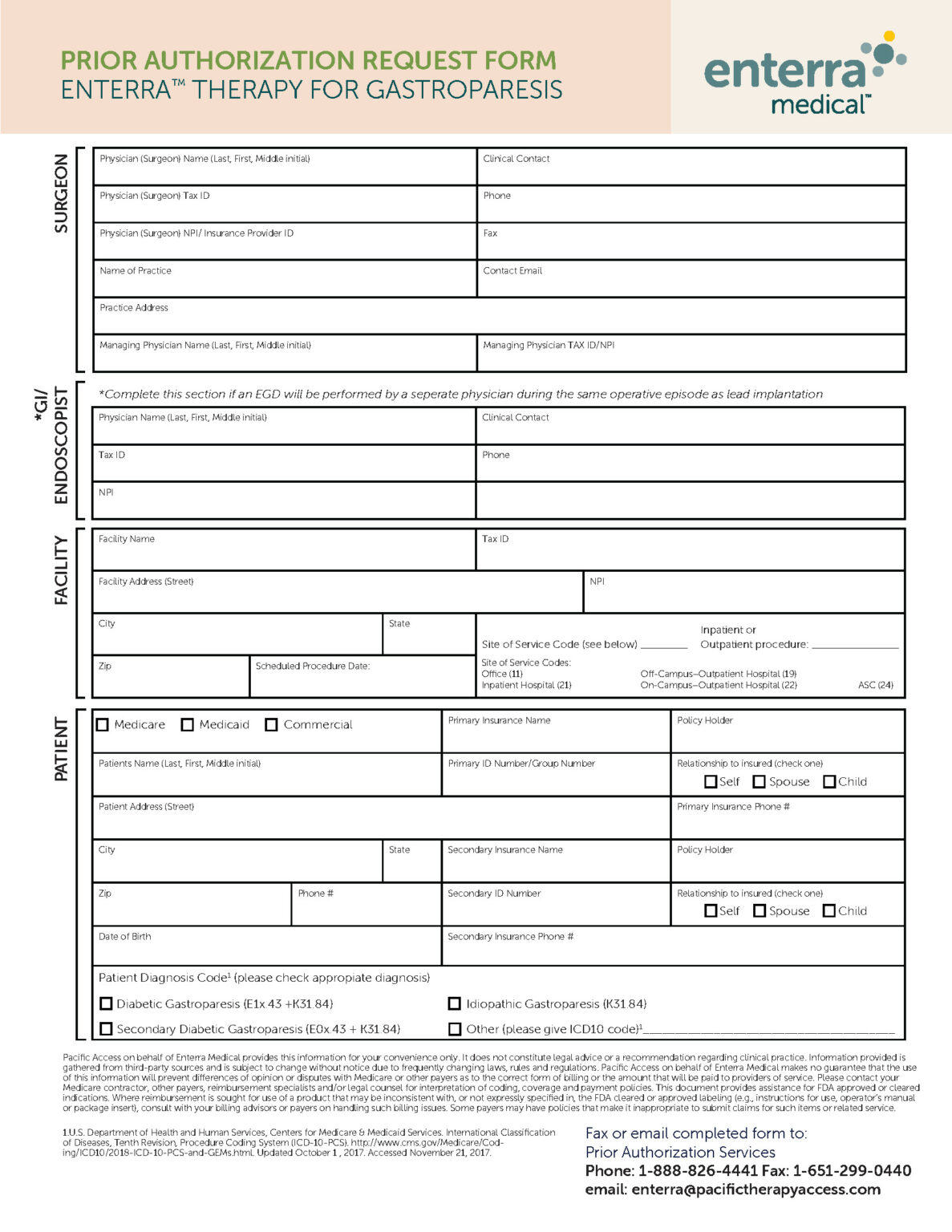 Clinical resources | Enterra Medical, Inc.