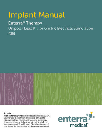 Manual library | Enterra Medical, Inc.